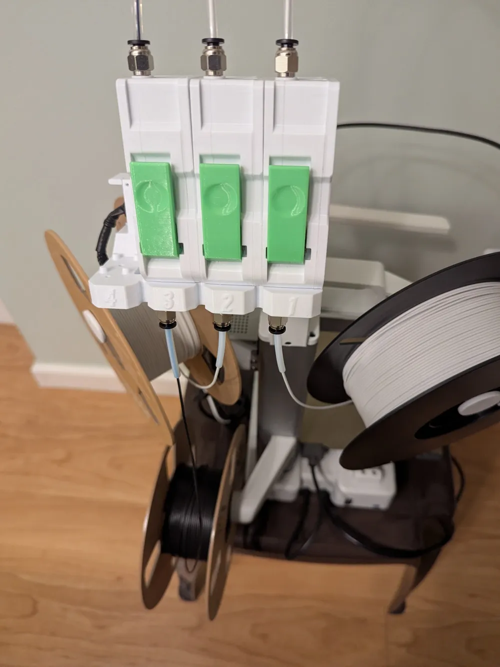 Mango para A1 Mini con BMCU y 2 soportes de bobina - Modelo de ...