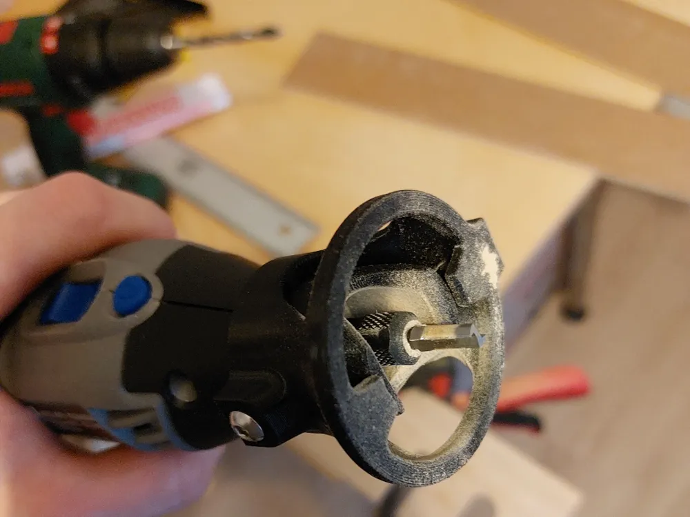 Dremel Router Attachment (Height adjustable) by Simple - MakerWorld