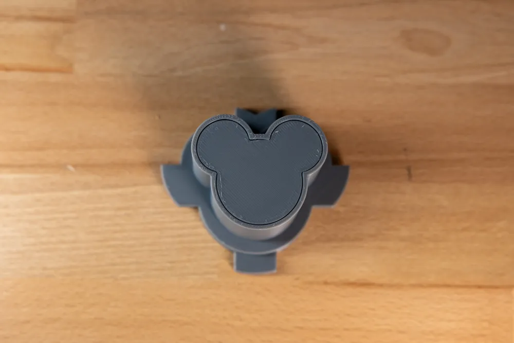 Cake Pop Disc Tool Mouse Face - Free 3D Print Model - MakerWorld
