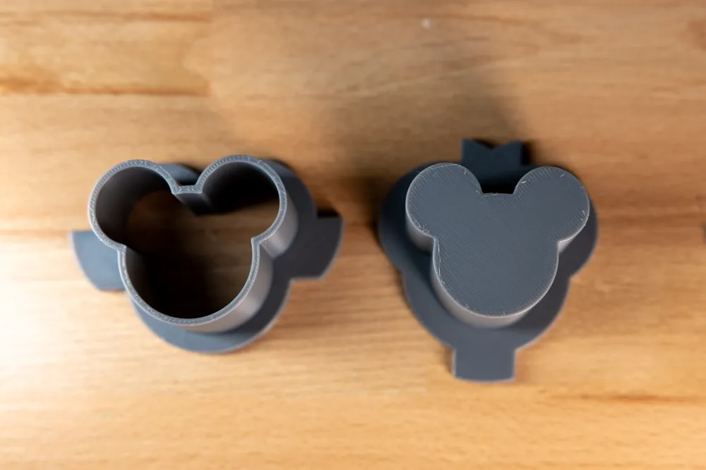 Cake Pop Disc Tool Mouse Face - Free 3D Print Model - MakerWorld