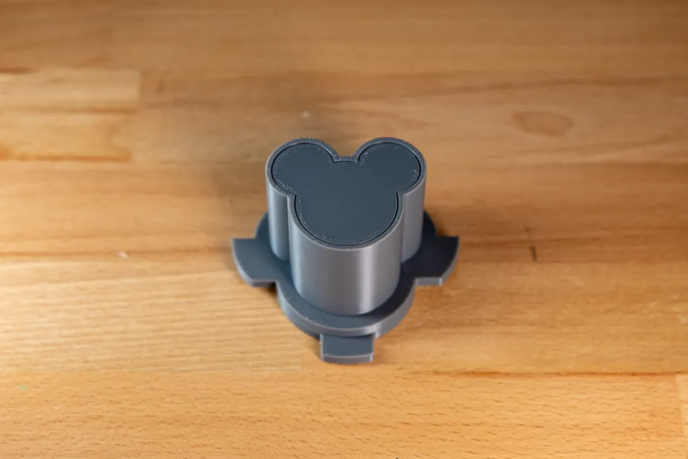 Cake Pop Disc Tool Mouse Face - Free 3D Print Model - MakerWorld