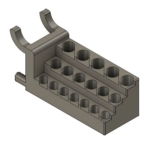Pegboard Allen Key Holder by mash007 - MakerWorld