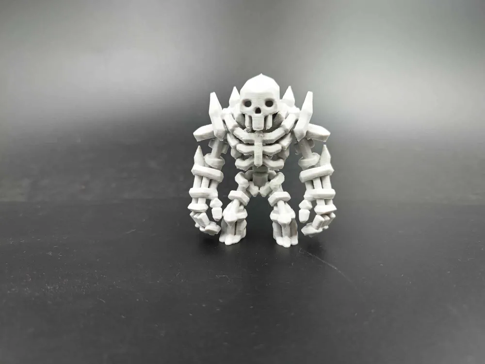Bone Golem - DnD RPG Miniature Dungeons - Free 3D Print Model - MakerWorld