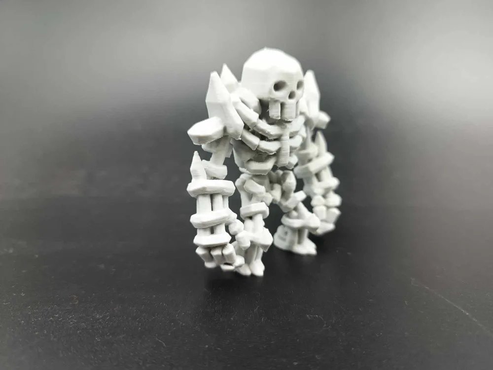 Bone Golem - DnD RPG Miniature Dungeons - Free 3D Print Model - MakerWorld