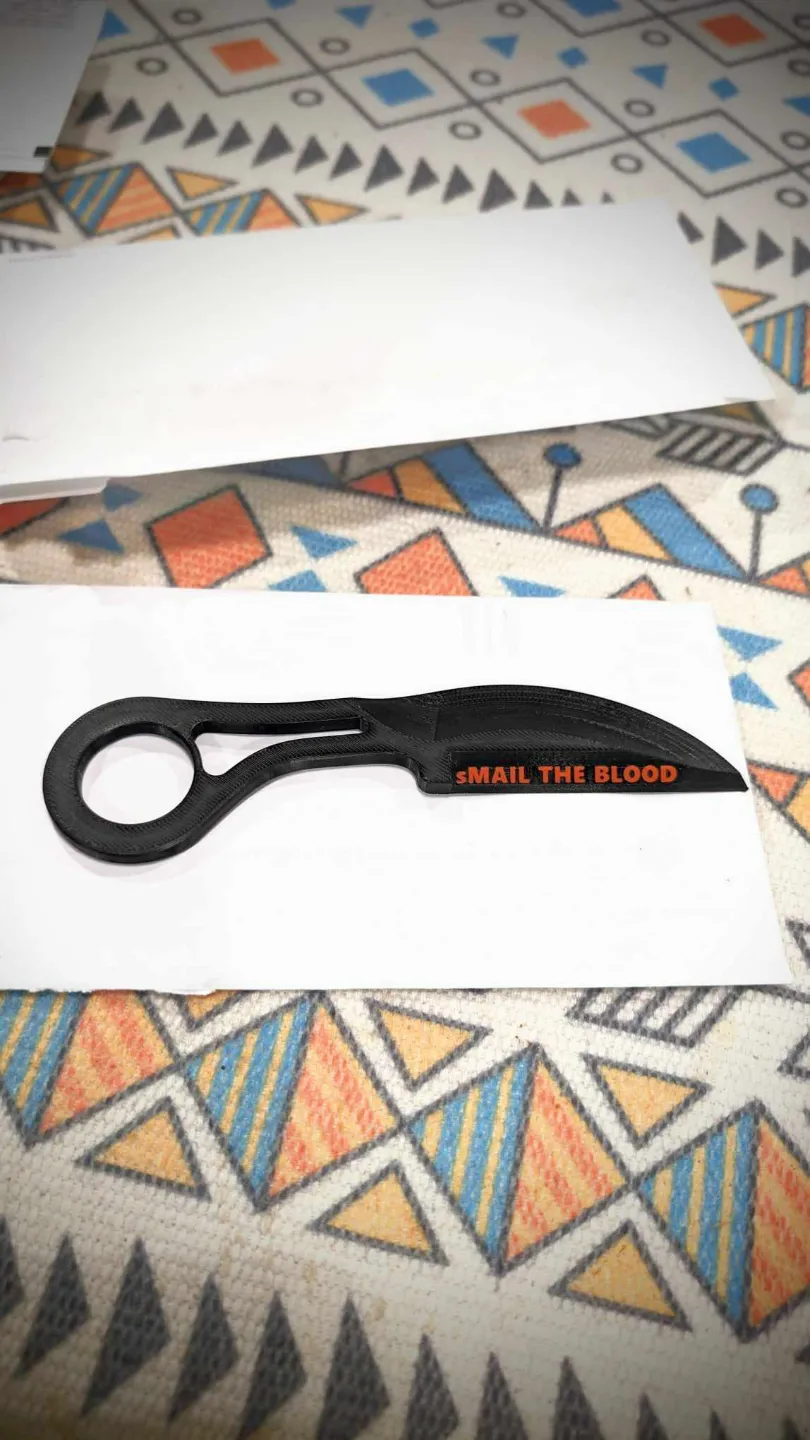 sMAIL THE BLOOD Mail opener by OCDTOOLFREAK - MakerWorld