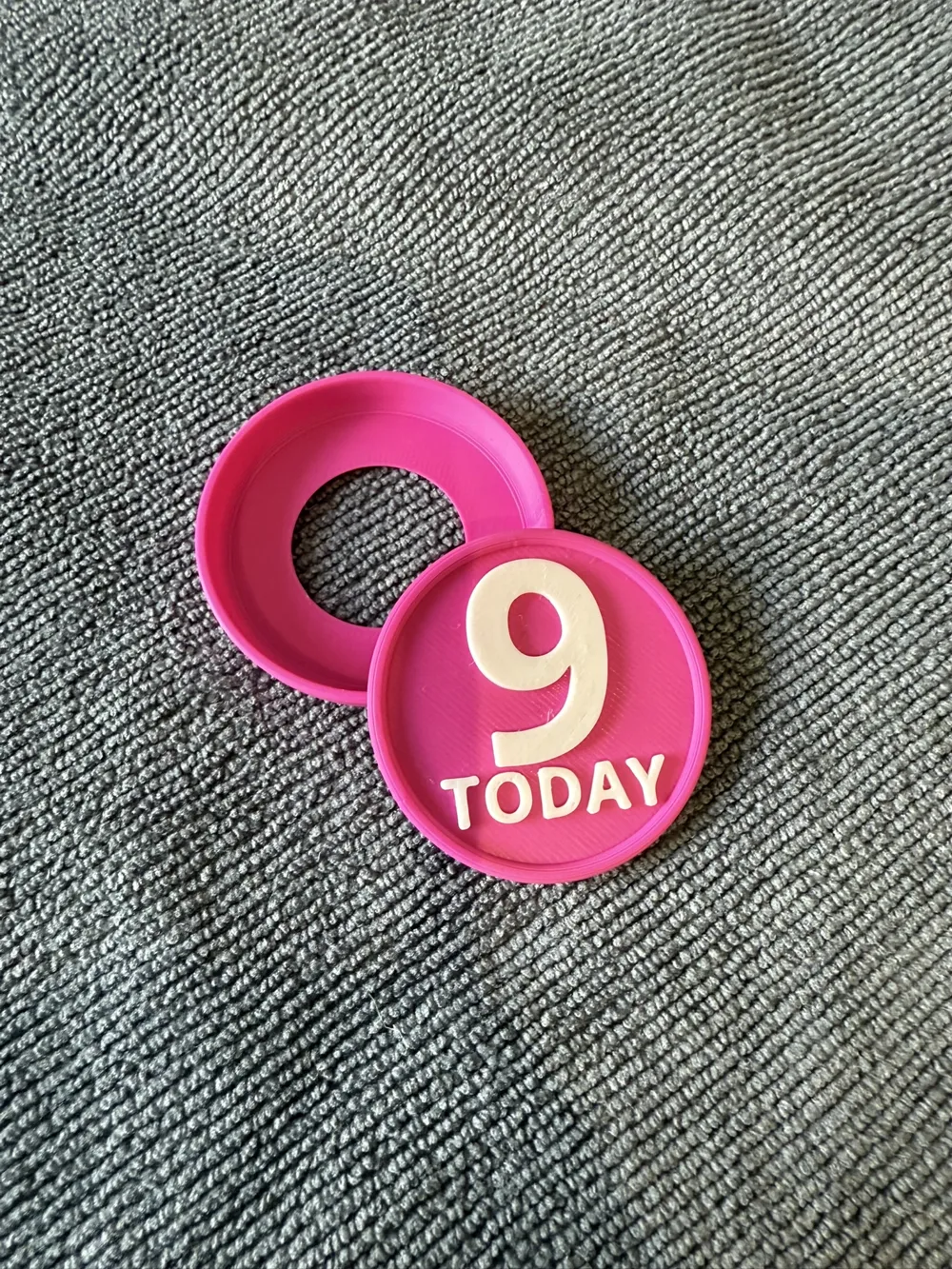 Numbered Birthday Badges by Marto MakerWorld: Download Free 3D Models