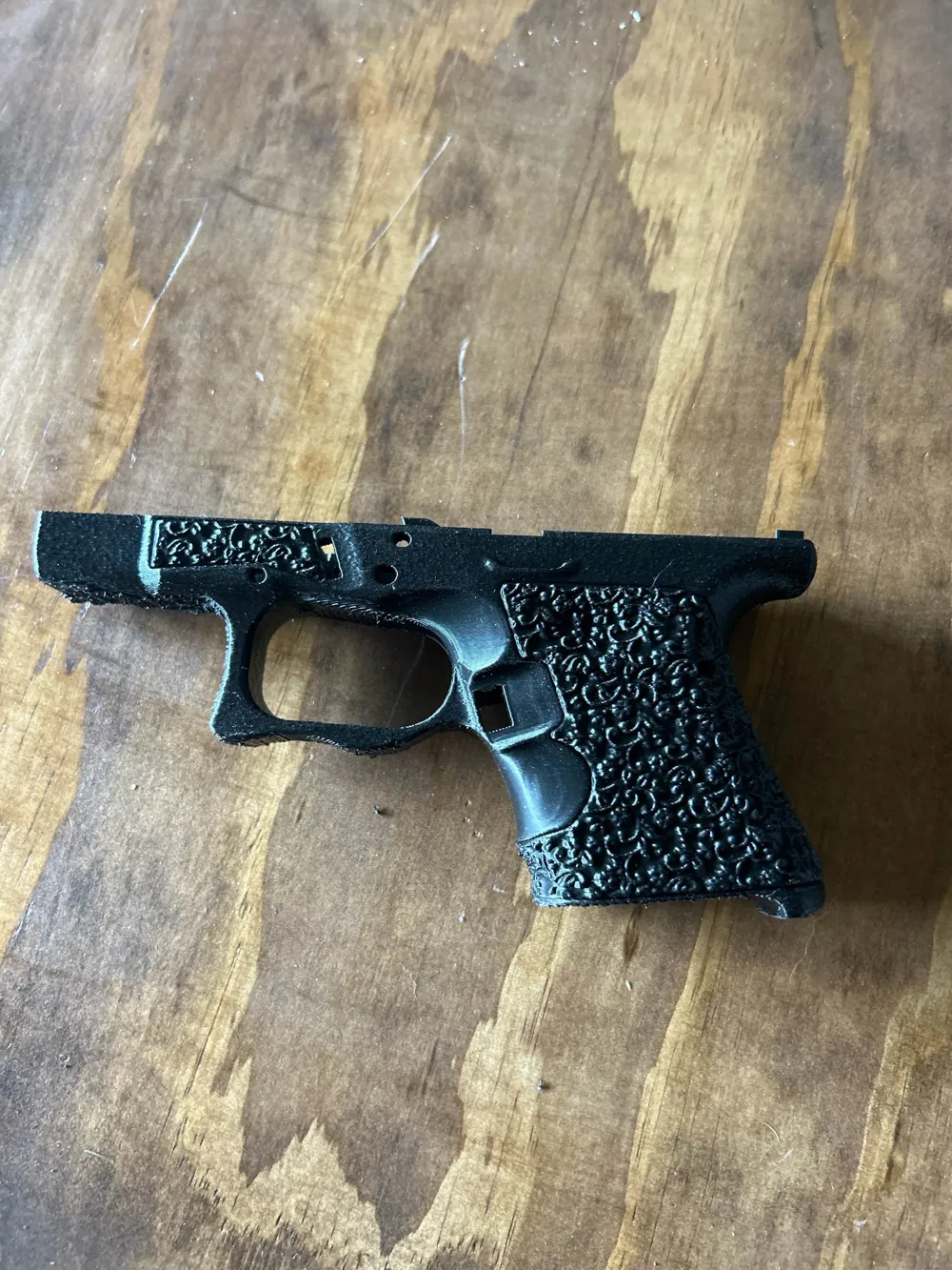 glock 26 frame engraved rose print by Bulma MakerWorld: Download Free ...