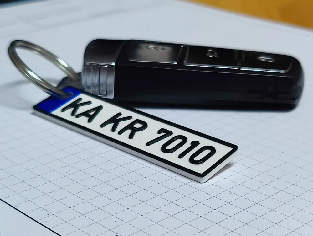 customizable european car license plate by Kiromancer - MakerWorld