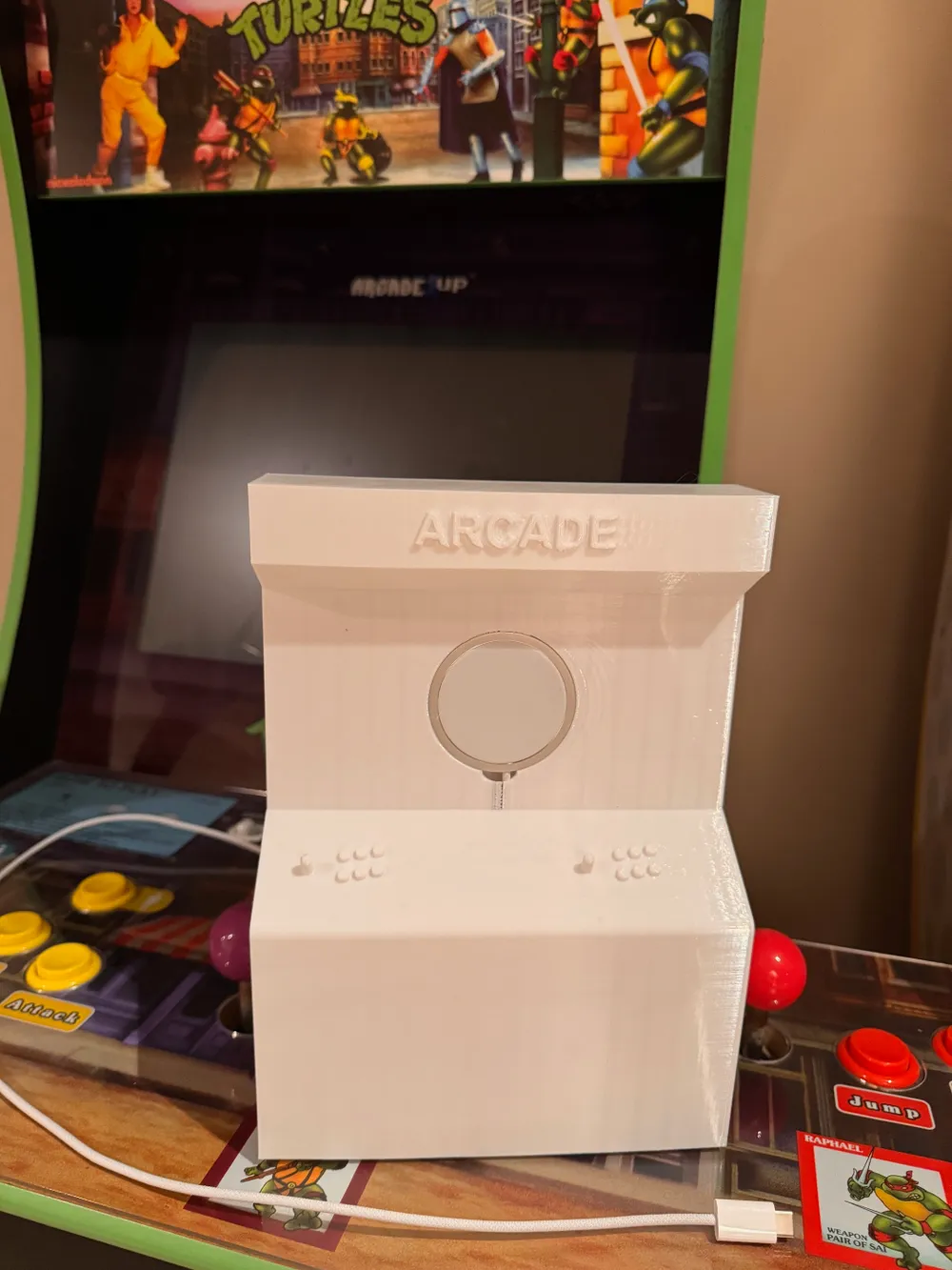 Stand Up Arcade MagSafe Charger Stand by m_danahy - MakerWorld