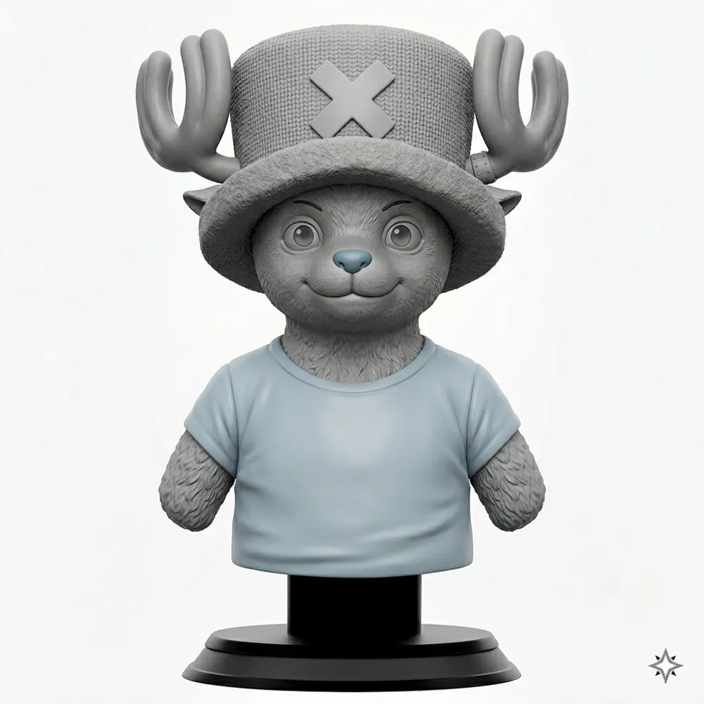 Tony Tony Chopper - The Cotton Candy Lover - Free 3D Print Model ...