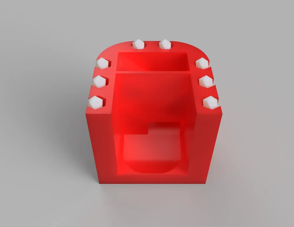 All-in-One Dice Tower with Dice Storage and Magnetic Lid by ...