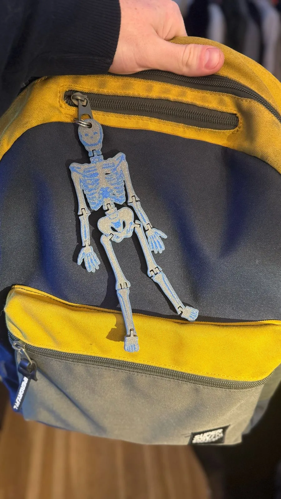 Flexi Skeleton Keychain – MakerWorld Flexi Tool! - Free 3D Print Model ...