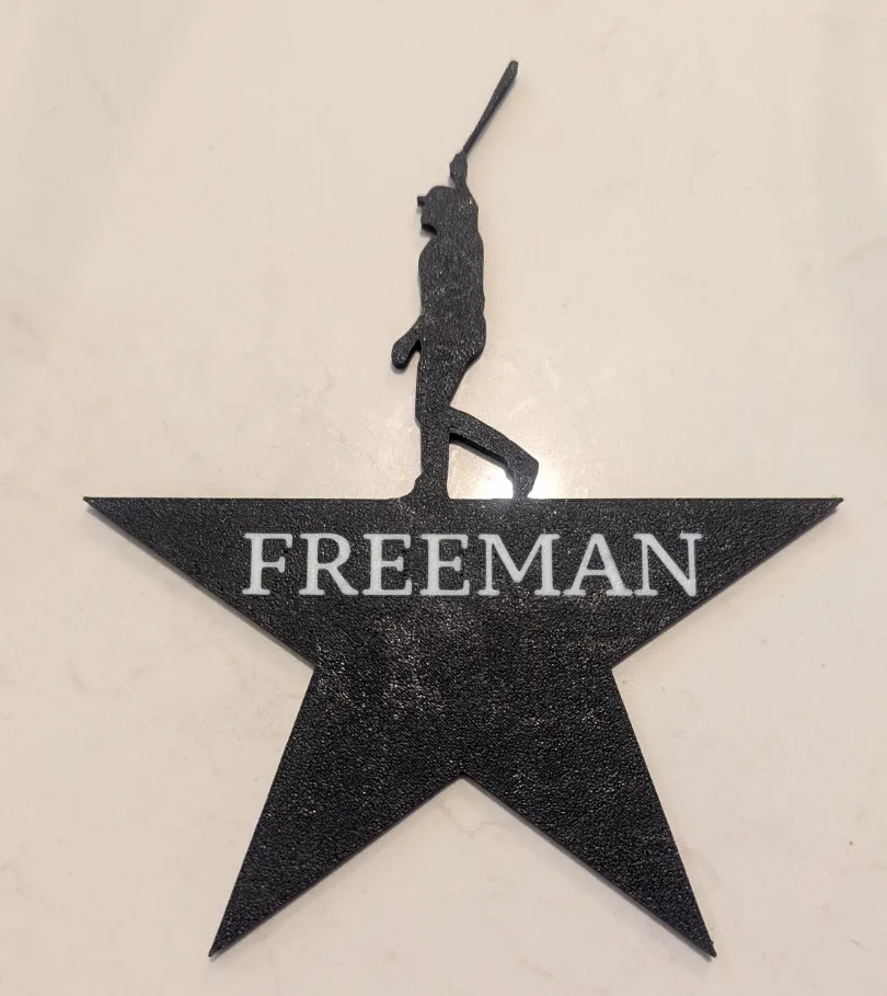 Freddie Freeman Grand Slam Hamilton Logo Dodgers - Free 3D Print Model ...