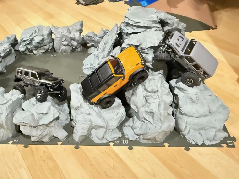 Crawler Park Medium Size Rocks - Free 3D Print Model - MakerWorld