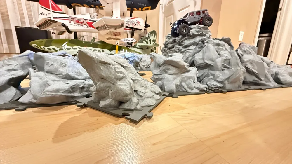 Crawler Park Medium Size Rocks - Free 3D Print Model - MakerWorld