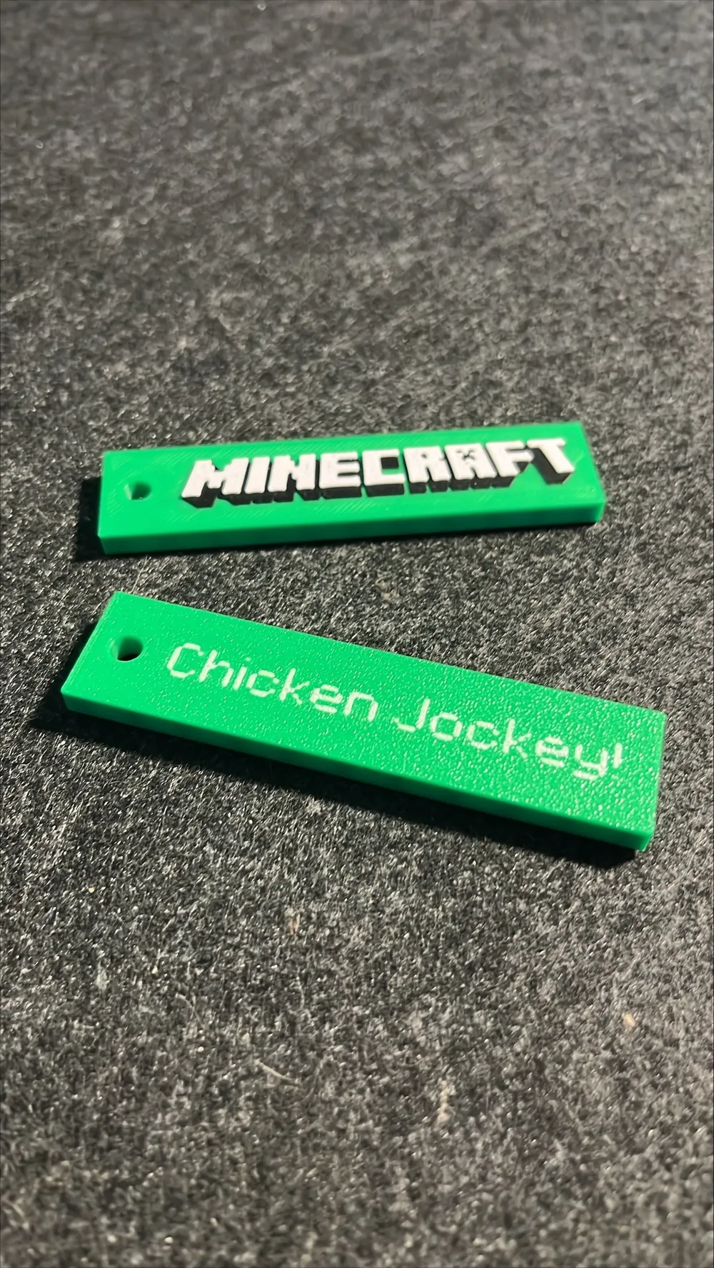 Minecraft - Chicken jockey! - Keychain by anderskr79 MakerWorld ...