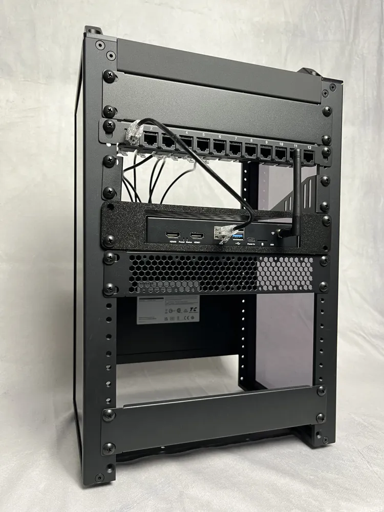 “10-Inch Server Rack for Raspberry Pi CM5 Dev Kit - Free 3D Print Model ...