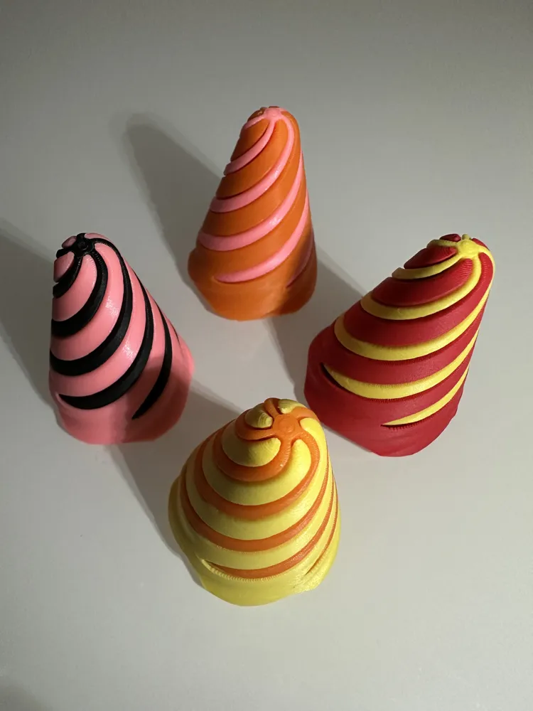 Triangle Cone Fidget Toy by ShapeCrafter MakerWorld: Download Free 3D ...