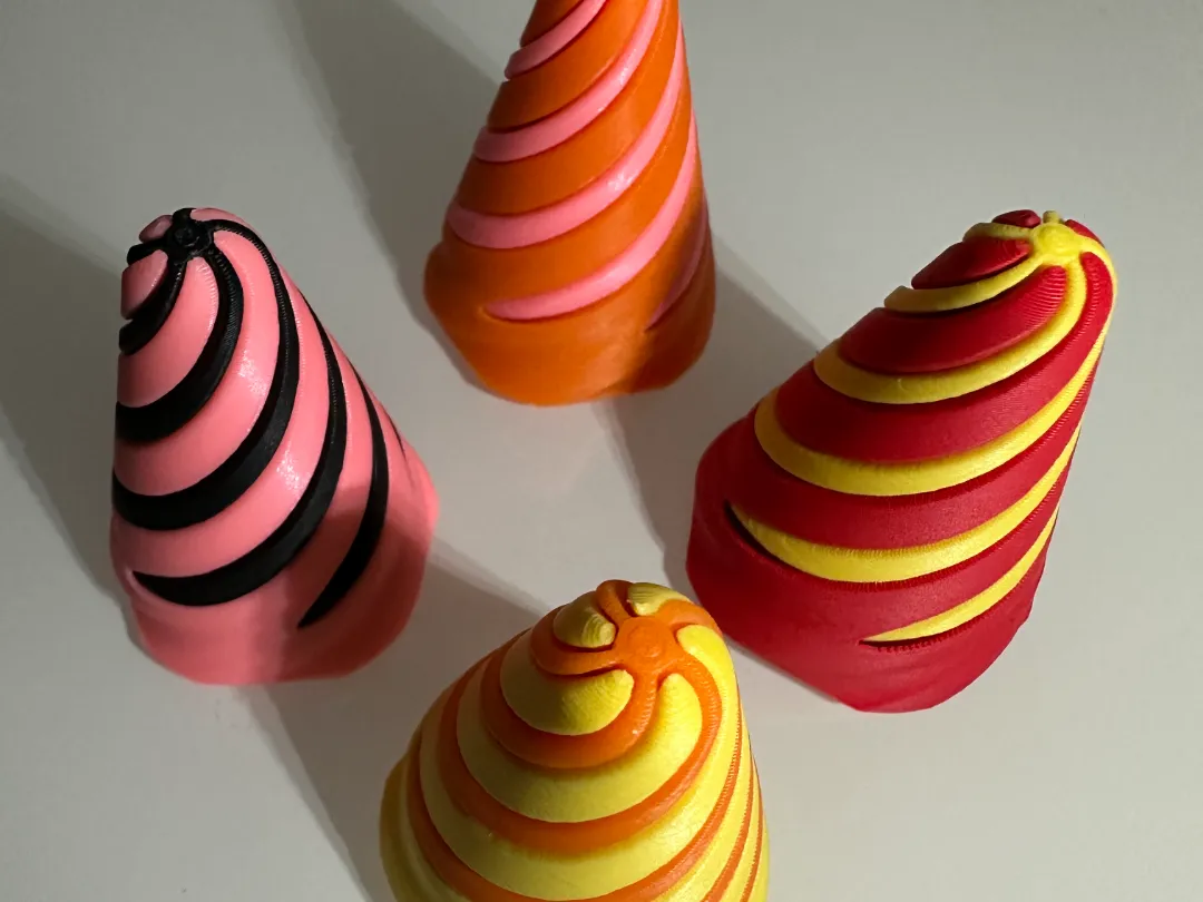 Triangle Cone Fidget Toy - Free 3D Print Model - MakerWorld