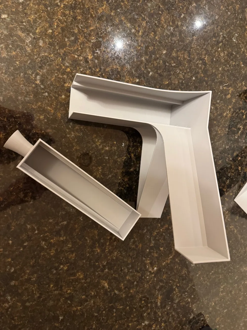 V3 X1C P1P P1S Goulotte à déchets + Bac amovible + Sans aimants ...