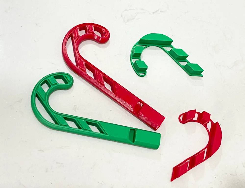 Christmas cane whistle by parkeryaojj - MakerWorld
