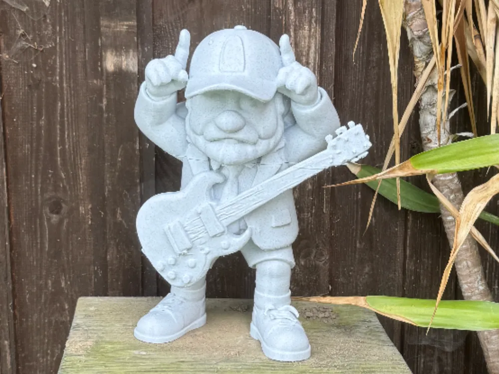 Garden Gnome Angus - Free 3D Print Model - MakerWorld