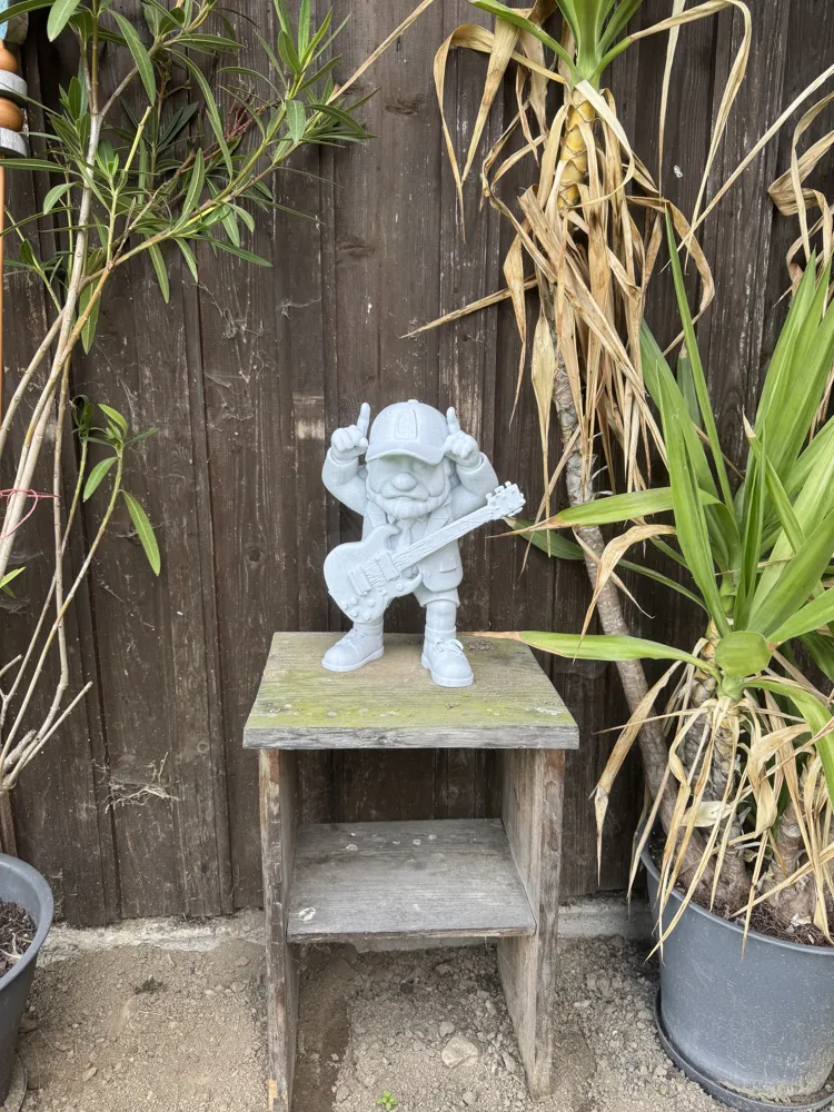 Garden Gnome Angus - Free 3D Print Model - MakerWorld