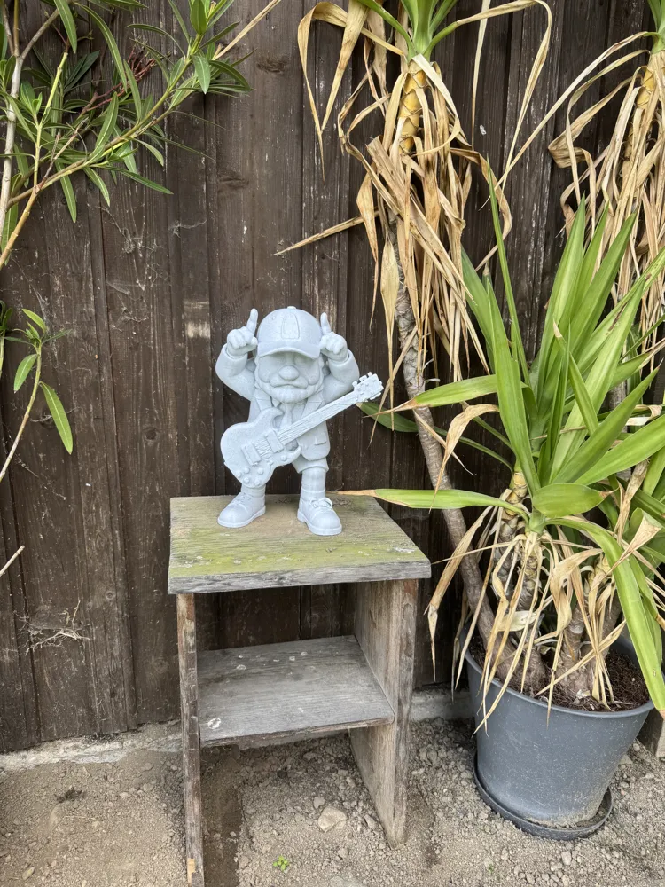 Garden Gnome Angus - Free 3D Print Model - MakerWorld