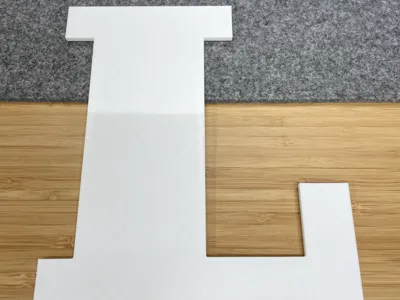 Letter L - Free 3D Print Model - MakerWorld
