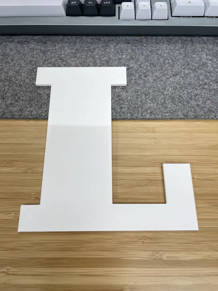 Letter L - Free 3D Print Model - MakerWorld
