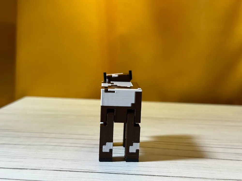 Minecraft Classical Cow Articulated by kirimba - MakerWorld