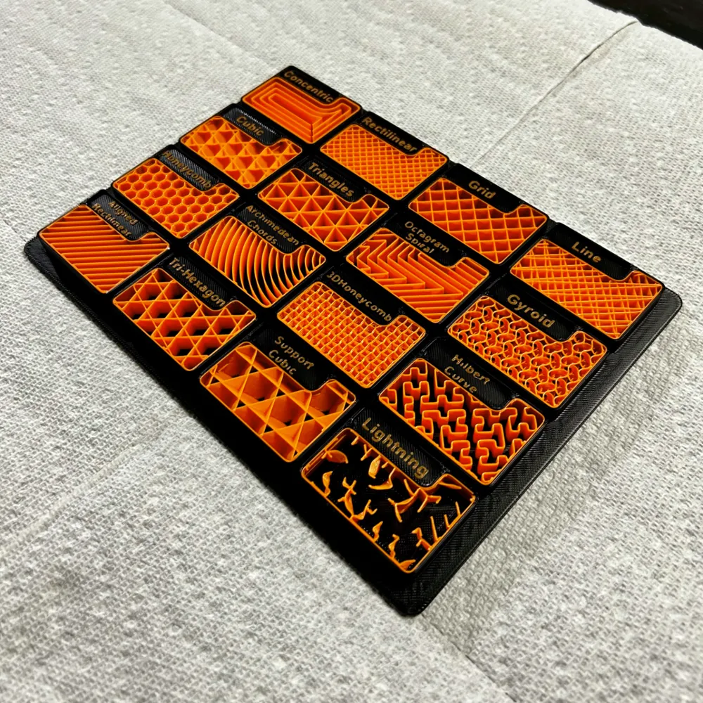 Infill Display v2 - Free 3D Print Model - MakerWorld