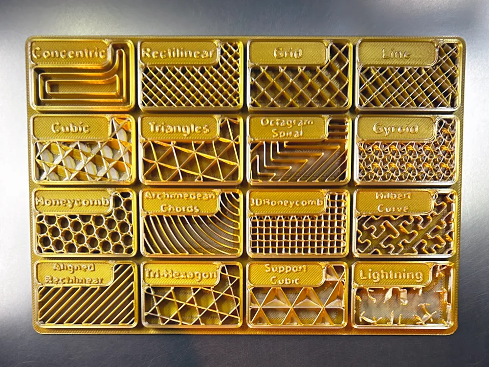 Infill Display v2 - Free 3D Print Model - MakerWorld