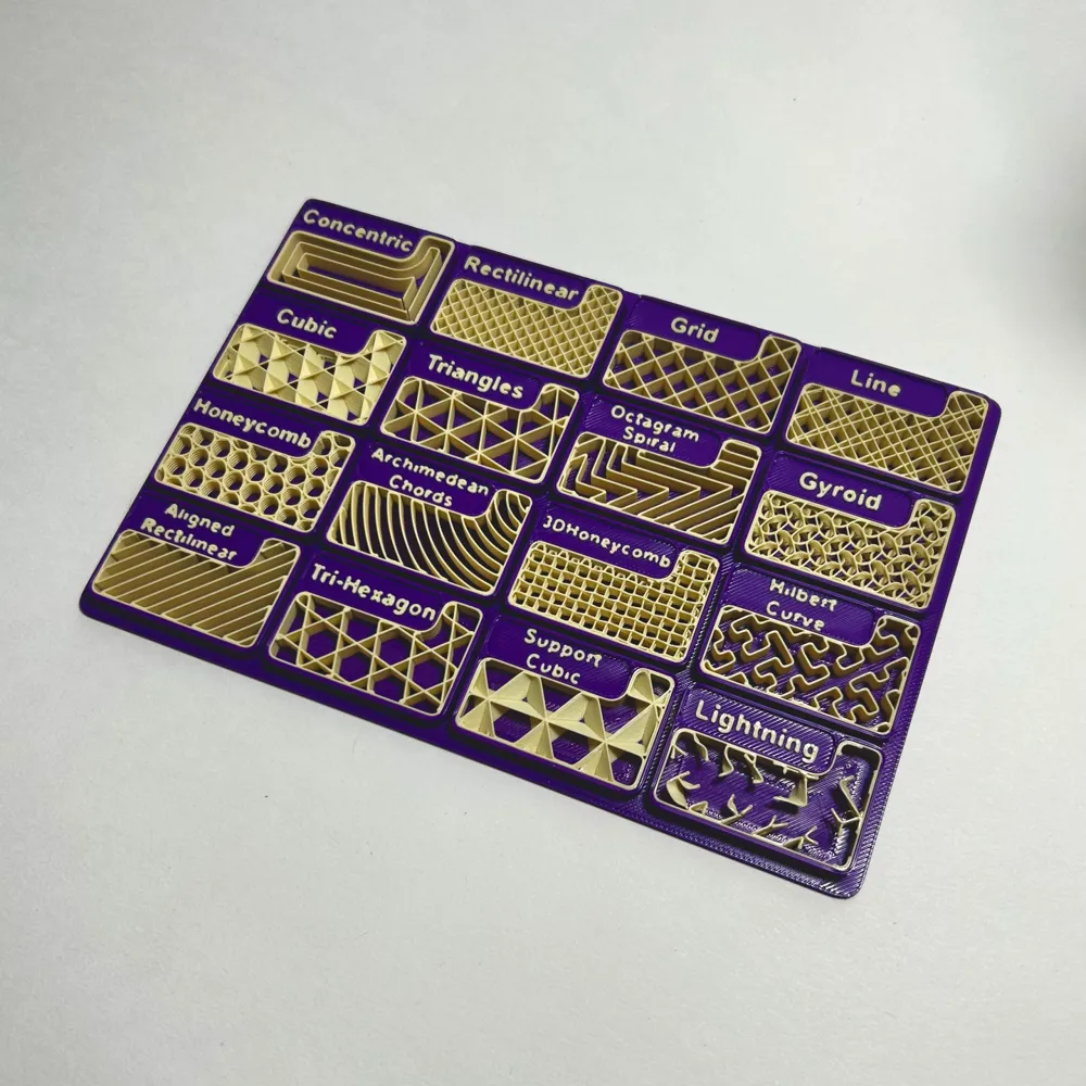 Infill Display v2 - Free 3D Print Model - MakerWorld