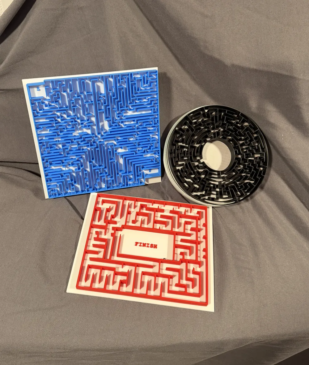 3er-Pack Kipp- & Neigungs-Labyrinth-Set – Kostenloses 3D-Druckmodell ...