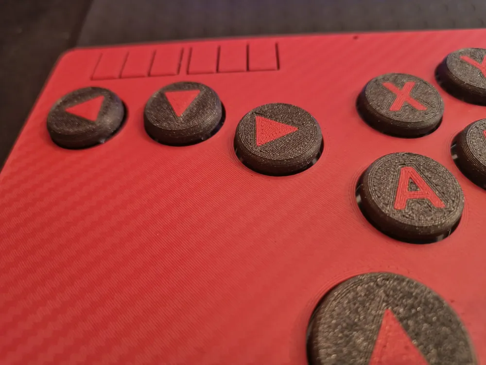 Flatbox (Hitbox Layout Fightstick) Buttons AMS Remixed by GermanDarknes ...