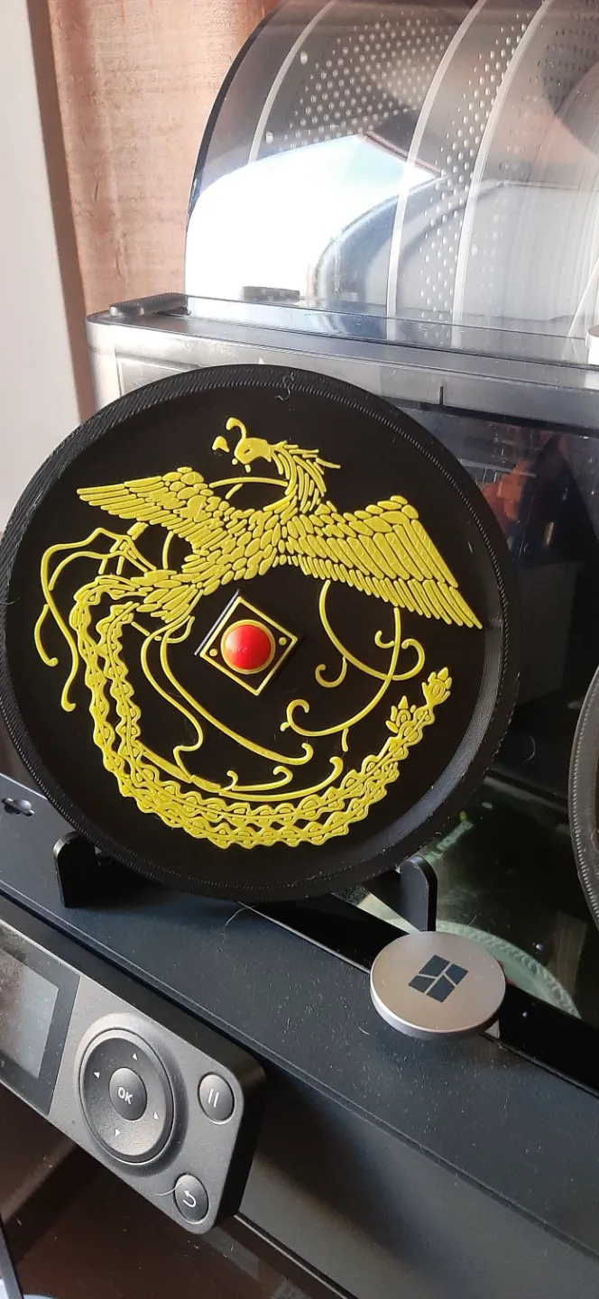 Shenmue Dragon & Phoenix Mirror. by s_branquinho - MakerWorld