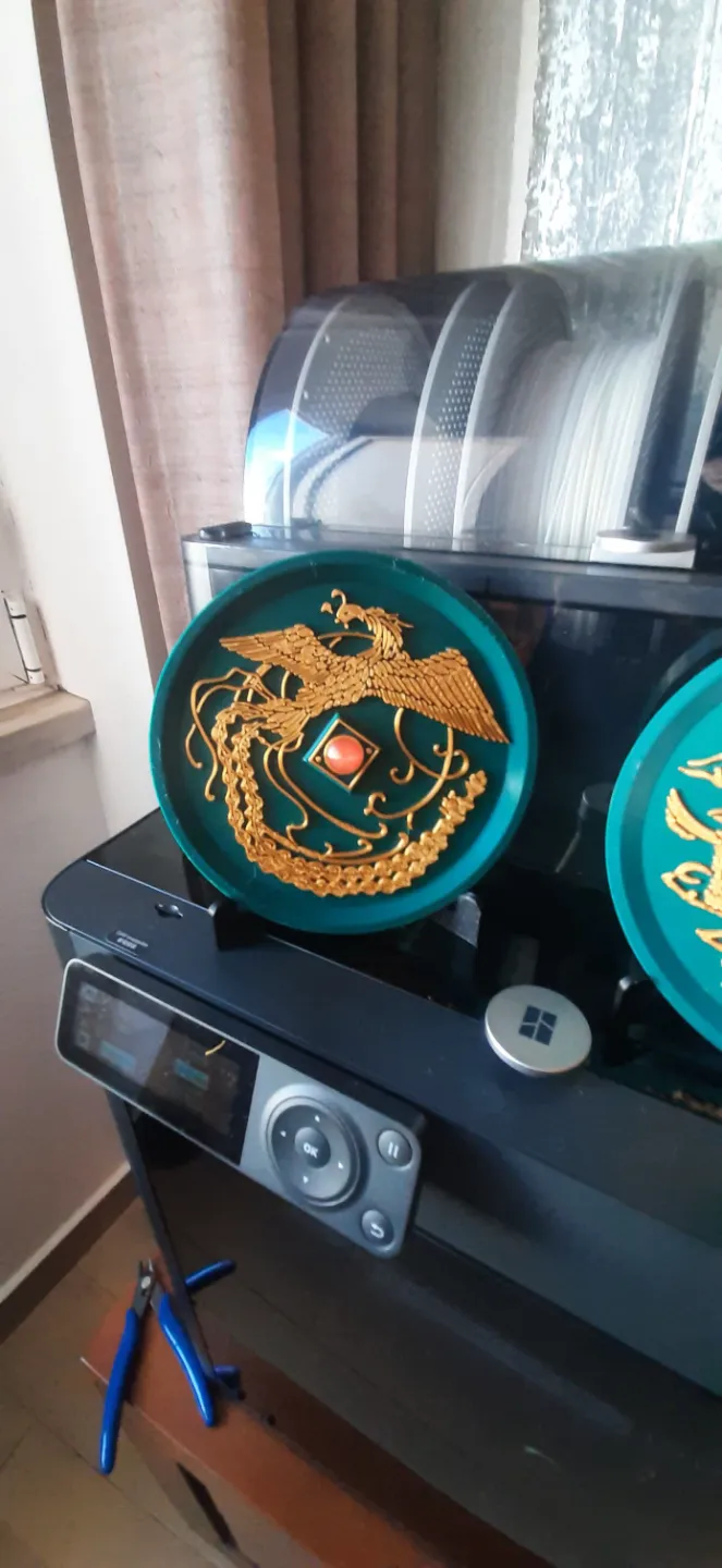 Shenmue Dragon & Phoenix Mirror. by s_branquinho - MakerWorld