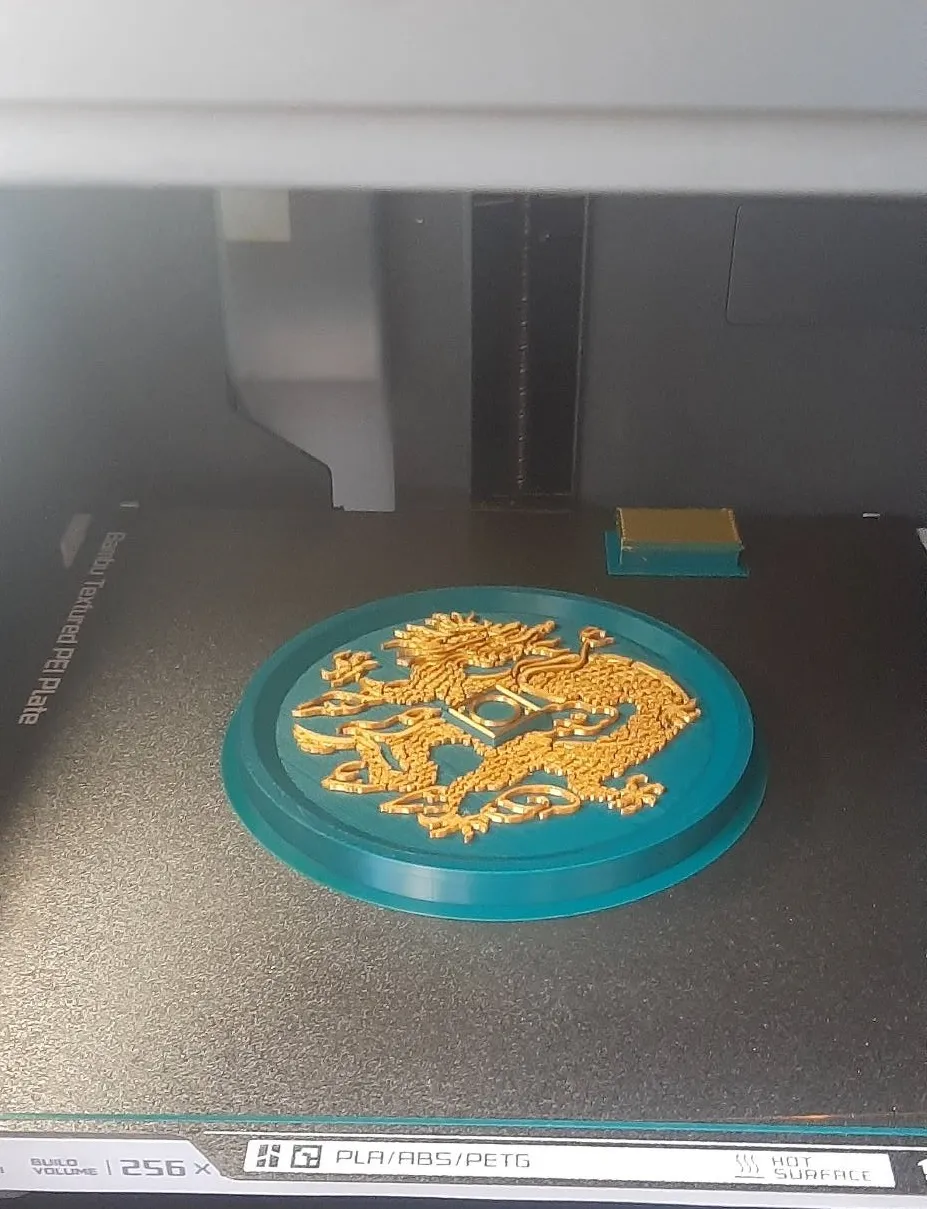 Shenmue Dragon & Phoenix Mirror. by s_branquinho - MakerWorld
