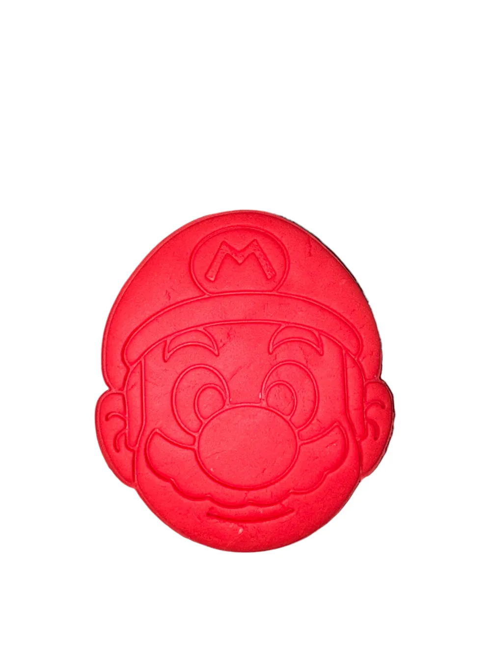 Mario - -cookie cutter + stamp - Free 3D Print Model - MakerWorld
