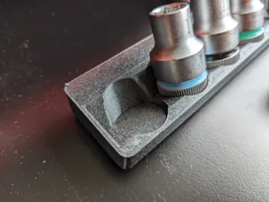 Gridfinity + Wera 1/2" Socket Set - 10-19mm by mrstolarsky - MakerWorld