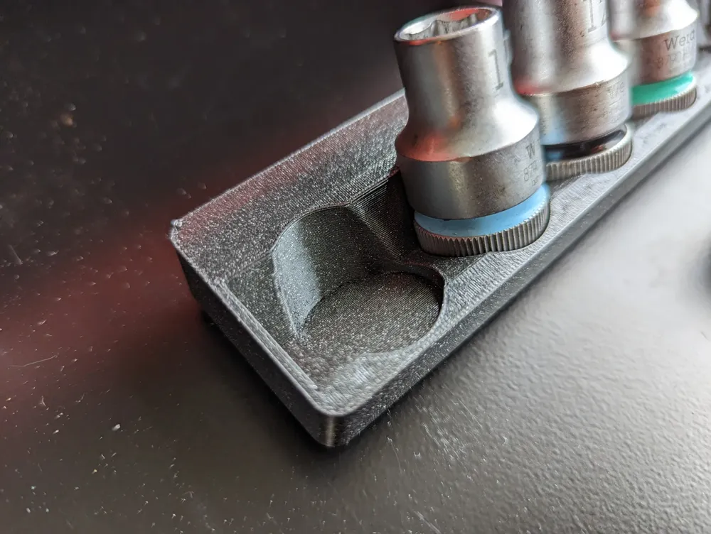 Gridfinity + Wera 1/2" Socket Set - 10-19mm by MrStolarsky MakerWorld: Download Free 3D Models