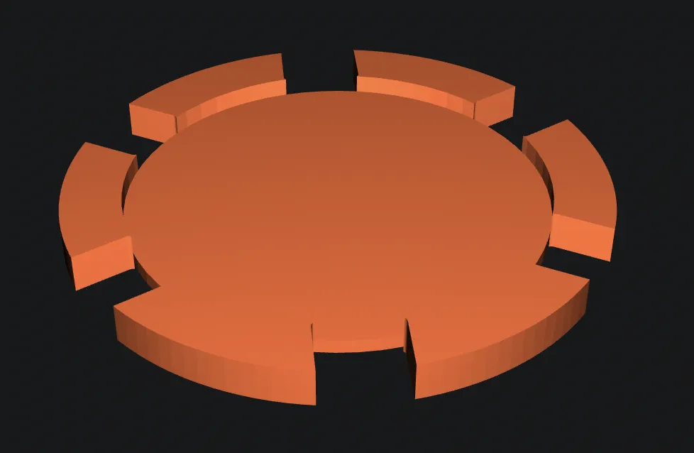 Poker Chip - Easy Two Piece - Free 3D Print Model - MakerWorld