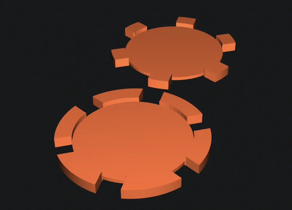 Poker Chip - Easy Two Piece - Free 3D Print Model - MakerWorld