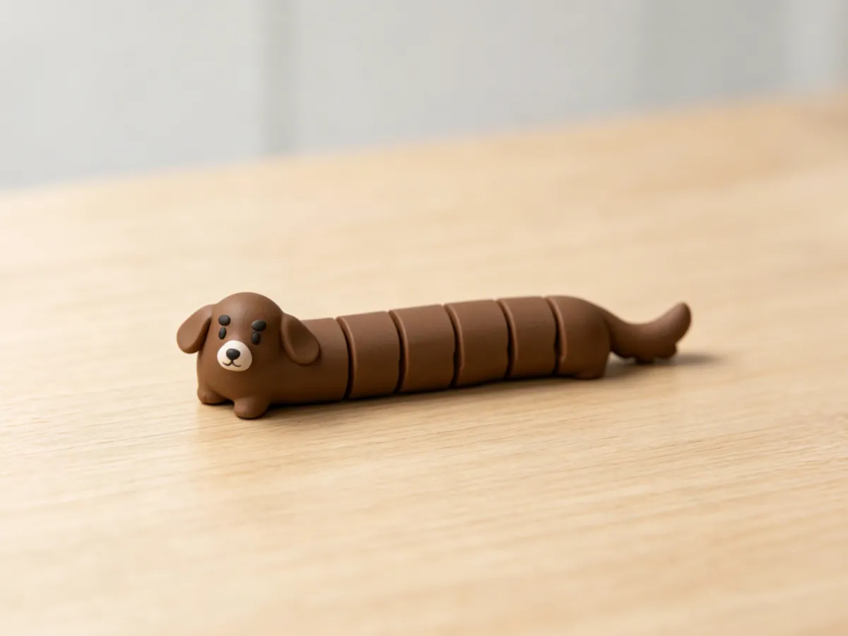 Dachshund - Extra-long Articulated Puppy - Articulated Animal Kids ...
