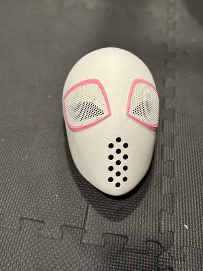 Spider Gwen Mask Shell by wif1973 - MakerWorld