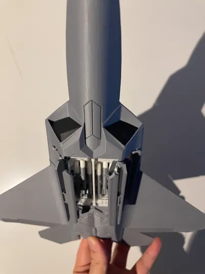 F-22 Raptor - Functional rockets by Dezist9 MakerWorld: Download Free 3D Models