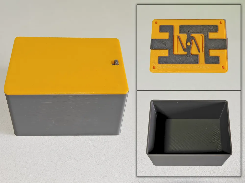 Slide Lock Box by Ame MakerWorld: Download Free 3D Models