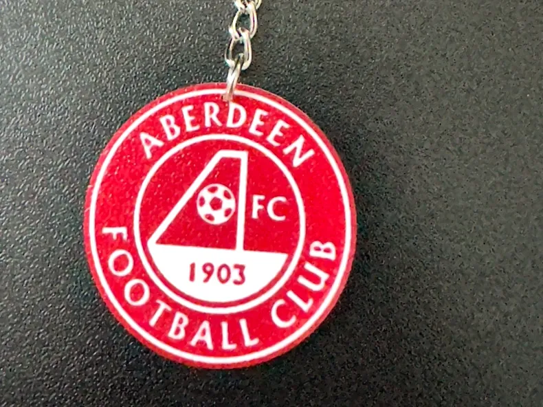 Aberdeen Fc Keyring - Free 3D Print Model - MakerWorld