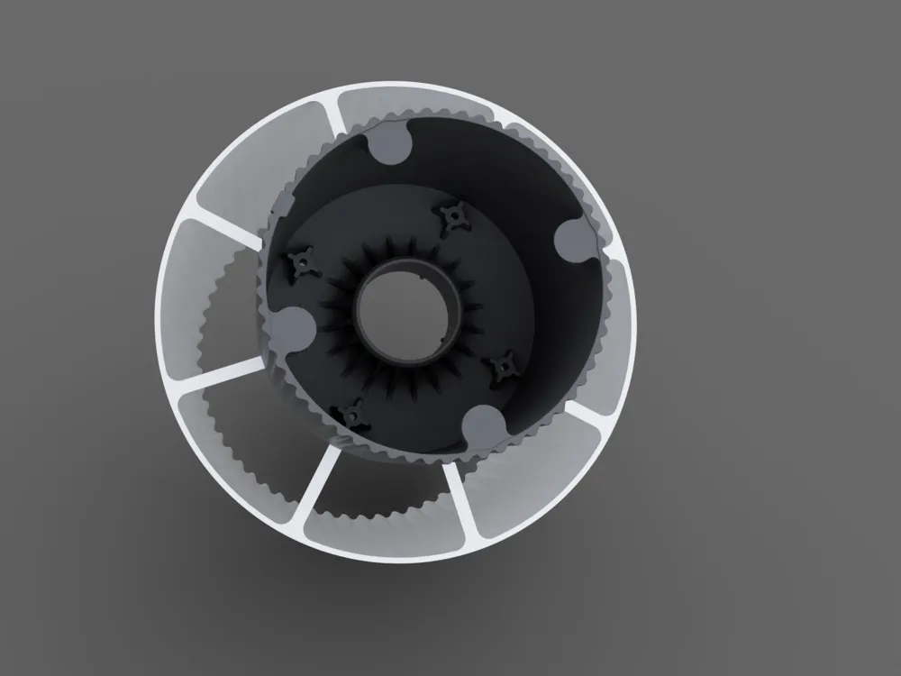 Simple two-part 3D printed lamp by HN.ID - MakerWorld